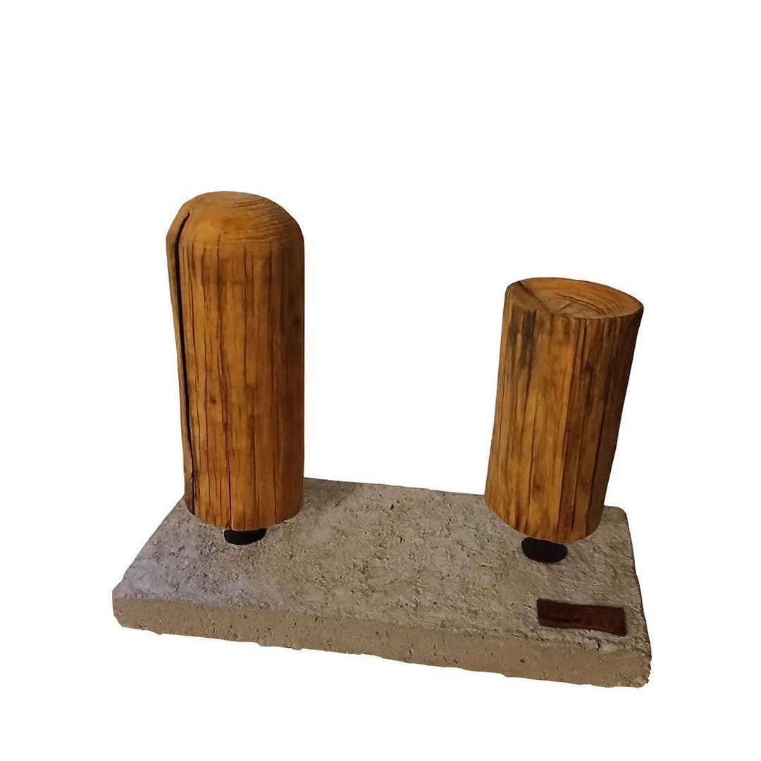 Baseball Handschuh und Ball Halter aus Holz und Beton / Unikat - Etsy.de