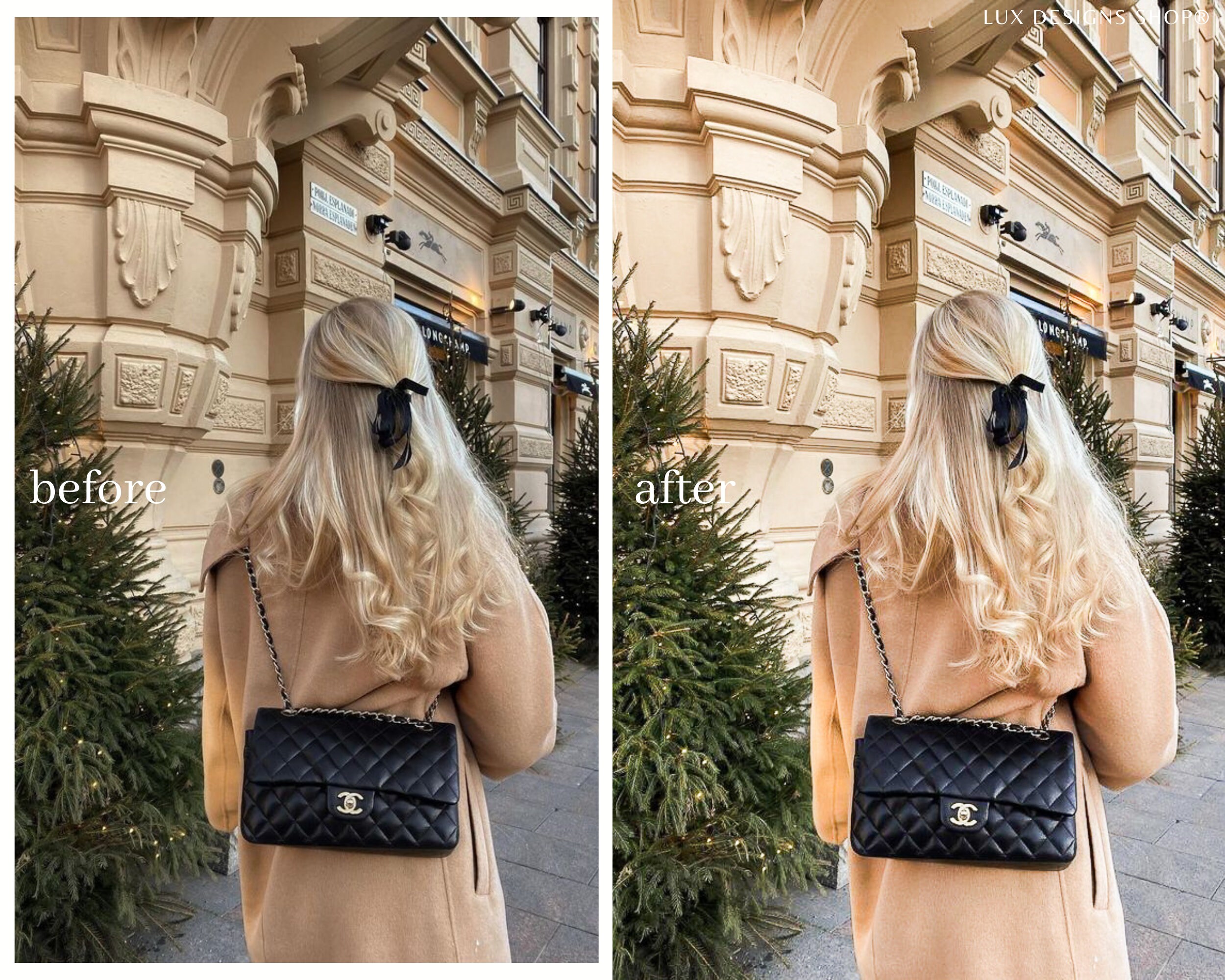 5 Christmas Presets LR Mobile Presets Luxury Holiday Photo - Etsy