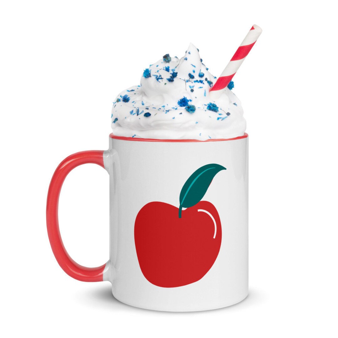 Apple Mug Apple Coffee Mug Apple Gift Mother's Day Gift Mom Gift ...