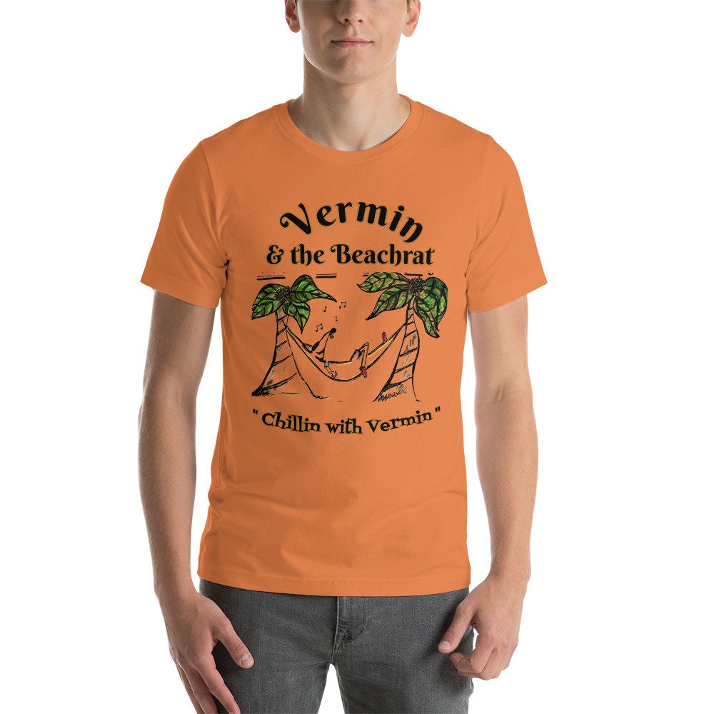 Summer T Shirt Chillin With Vermin Etsy