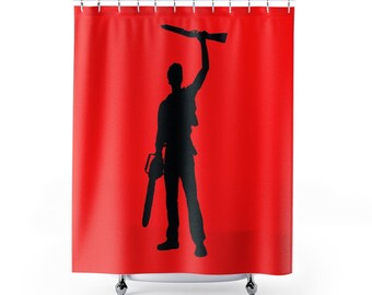 Evil Shower Curtain - Etsy