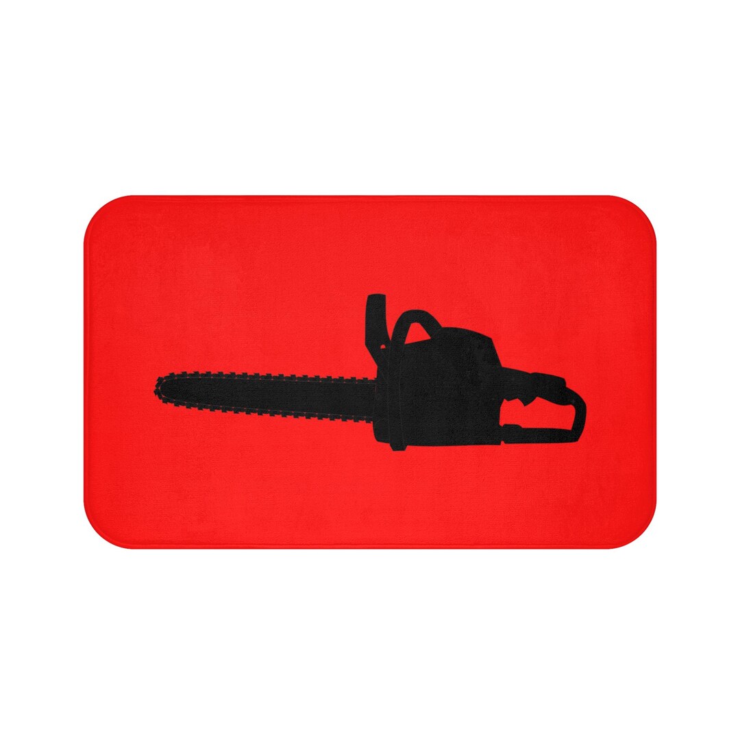 Evil Dead Bath Mat – Ash Chainsaw Horror Bathroom Rug – 34x21 Anti-slip ...