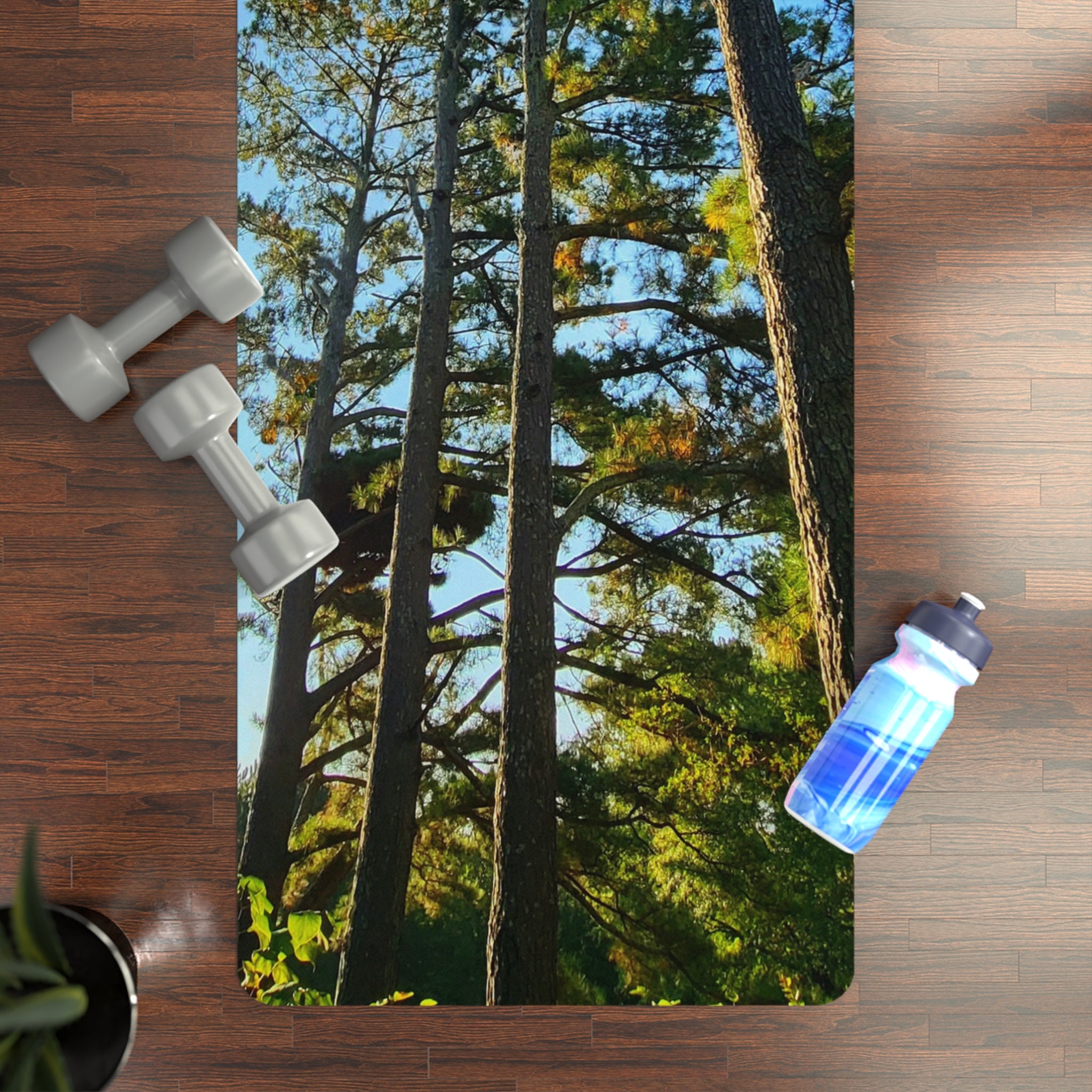 Giant Canopy Comfort Mat: the Tall Trees Yoga Experience - Etsy