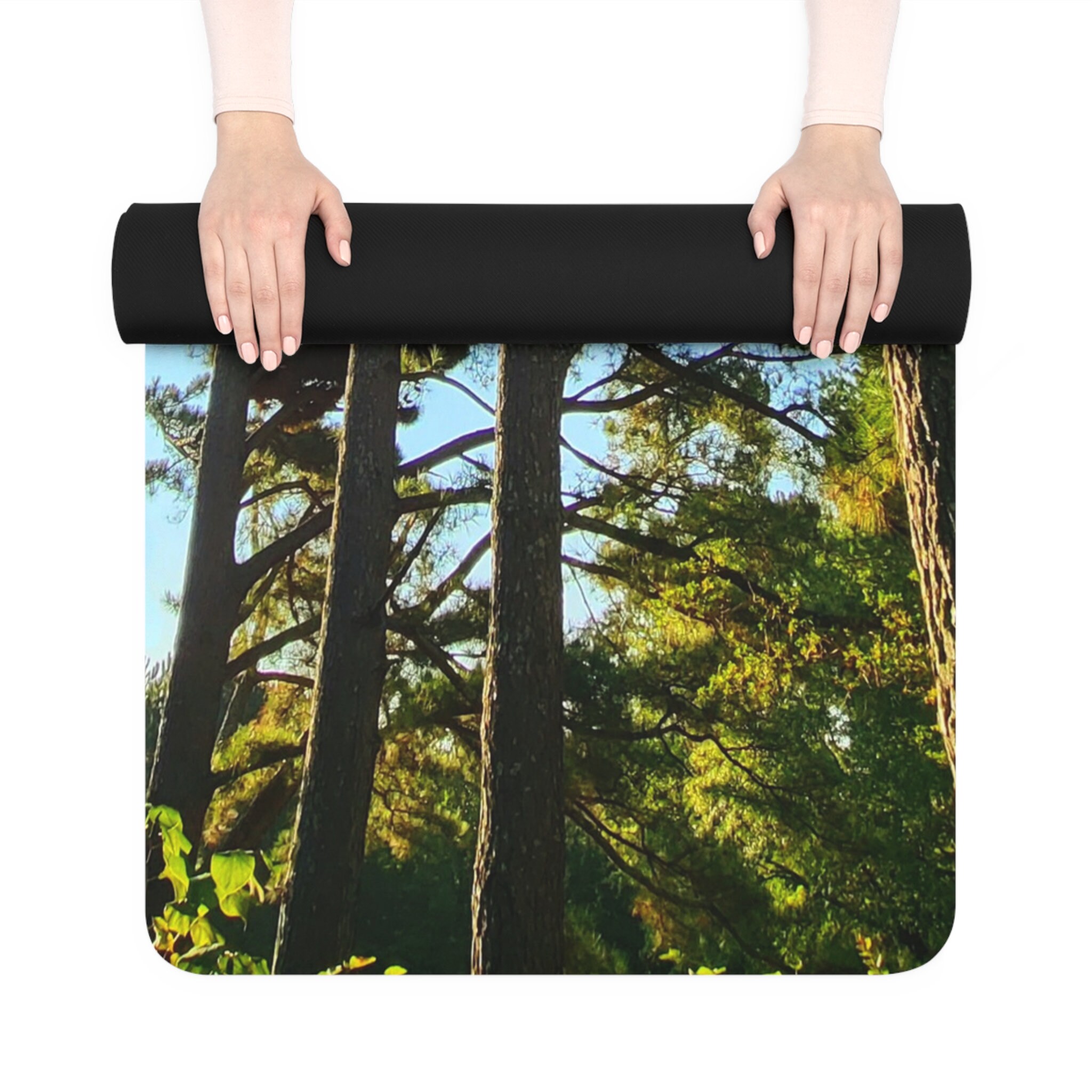 Giant Canopy Comfort Mat: the Tall Trees Yoga Experience - Etsy