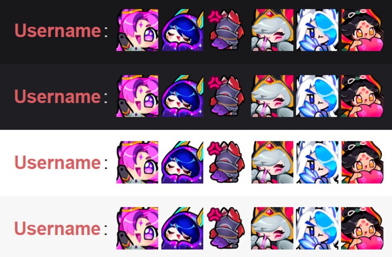Xayah Emote Bundle / League of Legends Emotes for Streaming on Twitch ...
