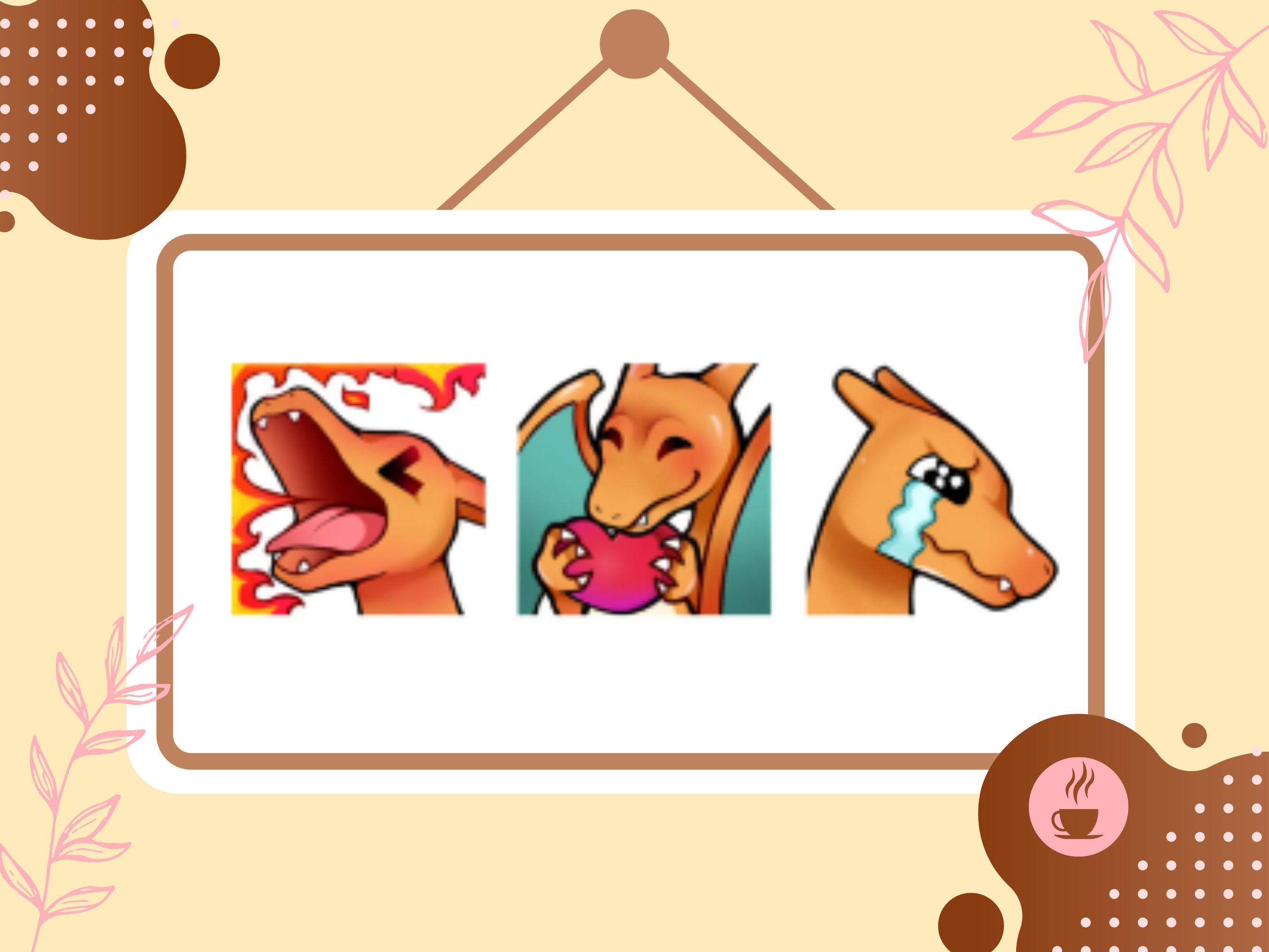 Charizard Emote Bundle / Pokemon Emotes / Emotes for Twitch - Etsy Norway