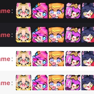 Ahri Emote Bundle / League of Legends Emotes for Streaming on Twitch ...