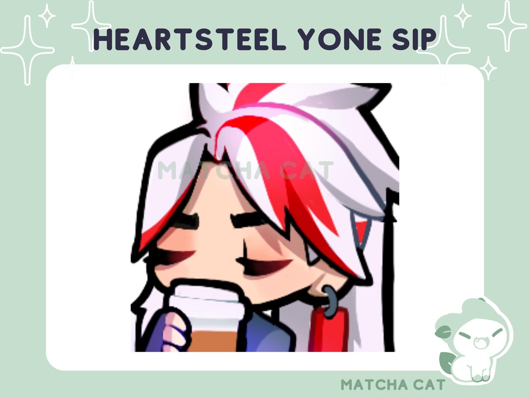 Heartsteel Yone Sip Emote: Twitch/discord/youtube (instant Download ...
