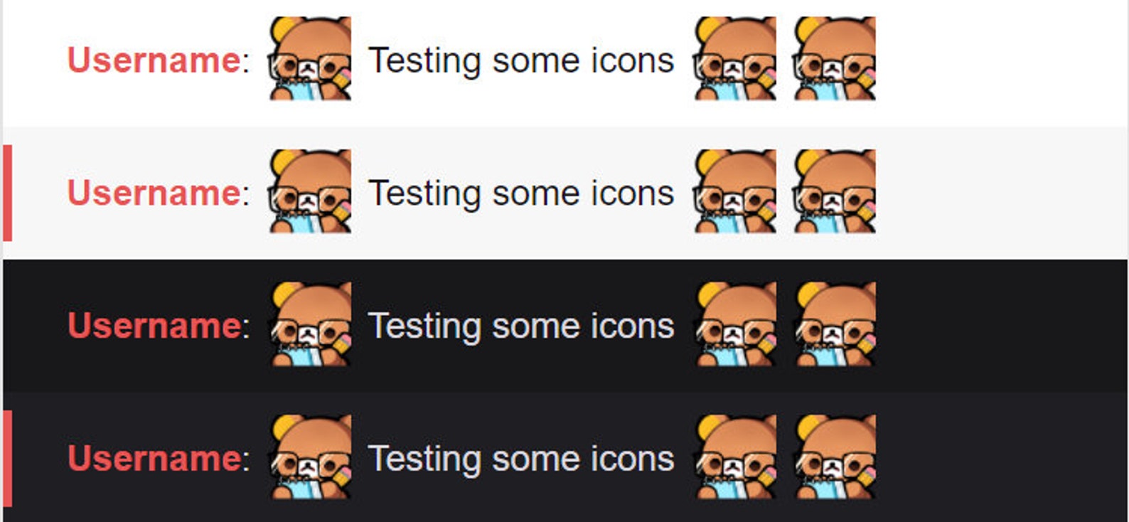 Cute Bear notes Emote / Kawaii Emote / Anime Emote - Etsy