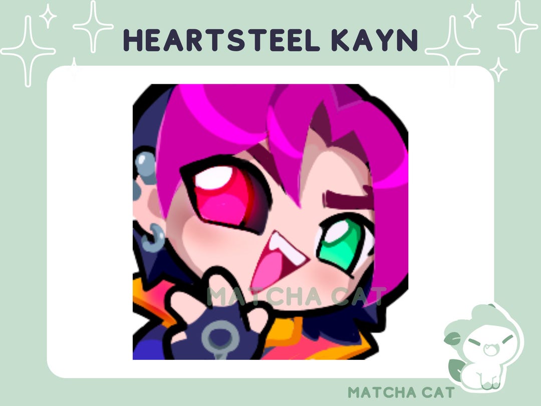 Heartsteel Kayn Emote: League of Legends Streaming Emote (instant ...