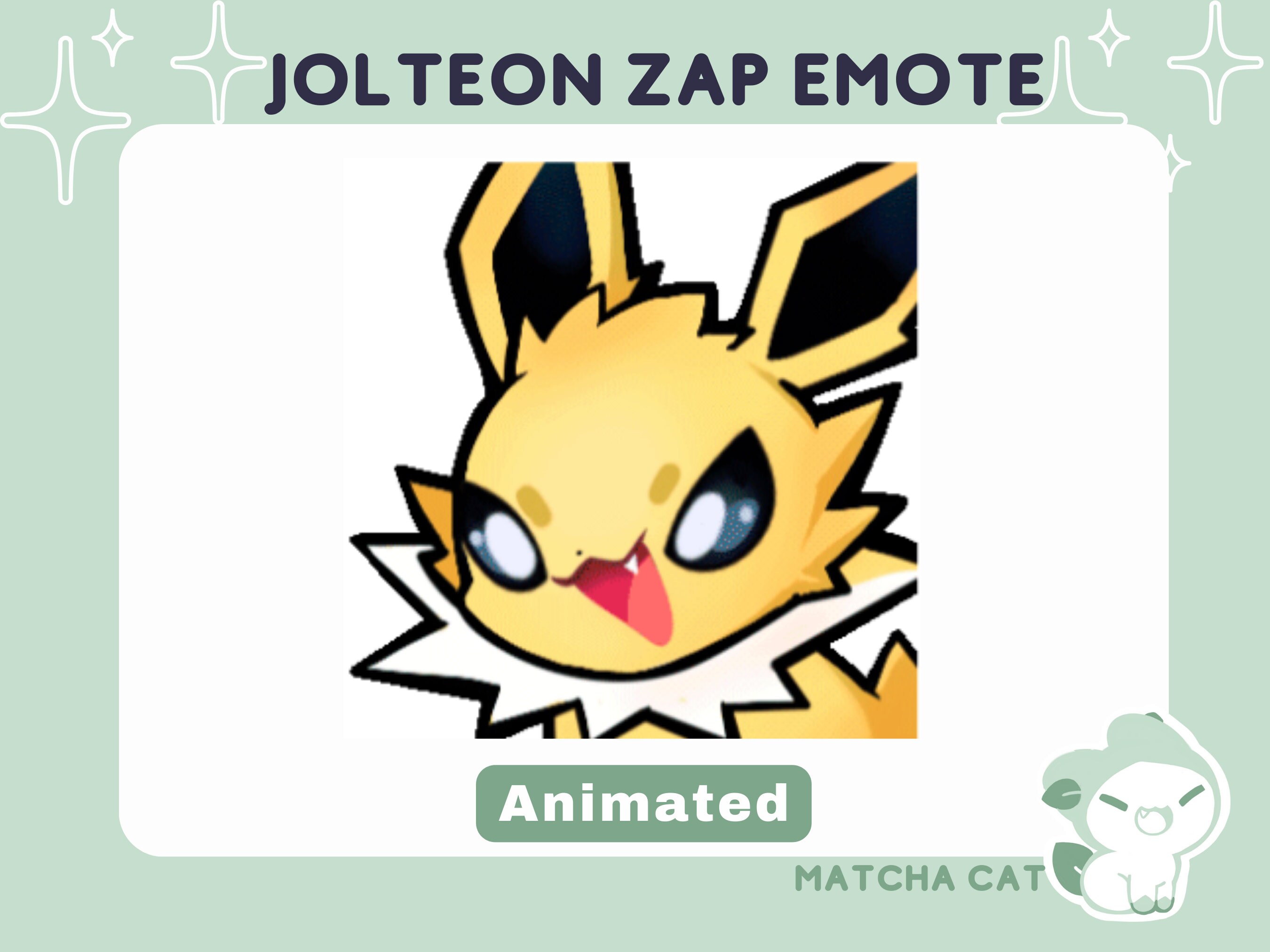 Animated Jolt Zap Emote / Cute Emote for Streaming on Twitch and ...