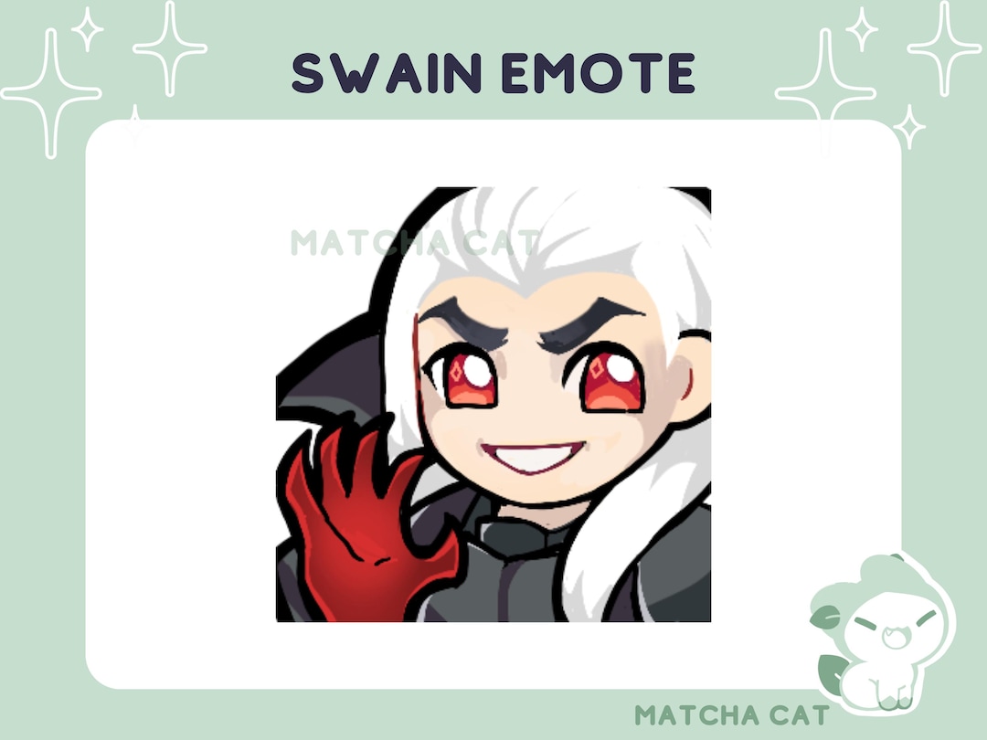 Swain Emote / League of Legends Emote for Streaming on Twitch Discord ...