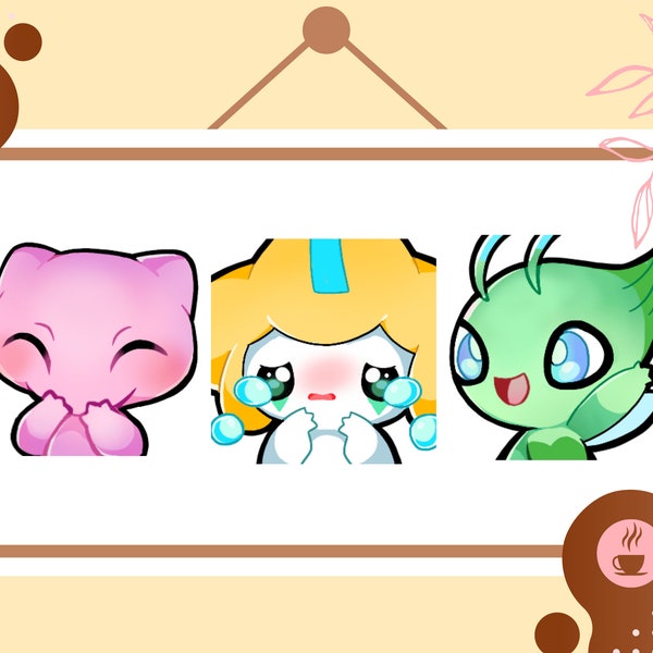 Mewtwo Emote Twitch - Etsy