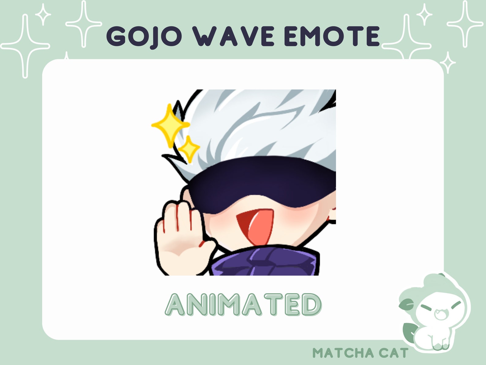 Gesto ANIMADO Ola / Gesto anime animado para Twitch, Discord y otras ...