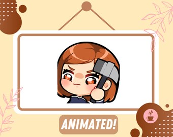 Wave Emote / Cute Anime Emote for Twitch and Discord | Etsy