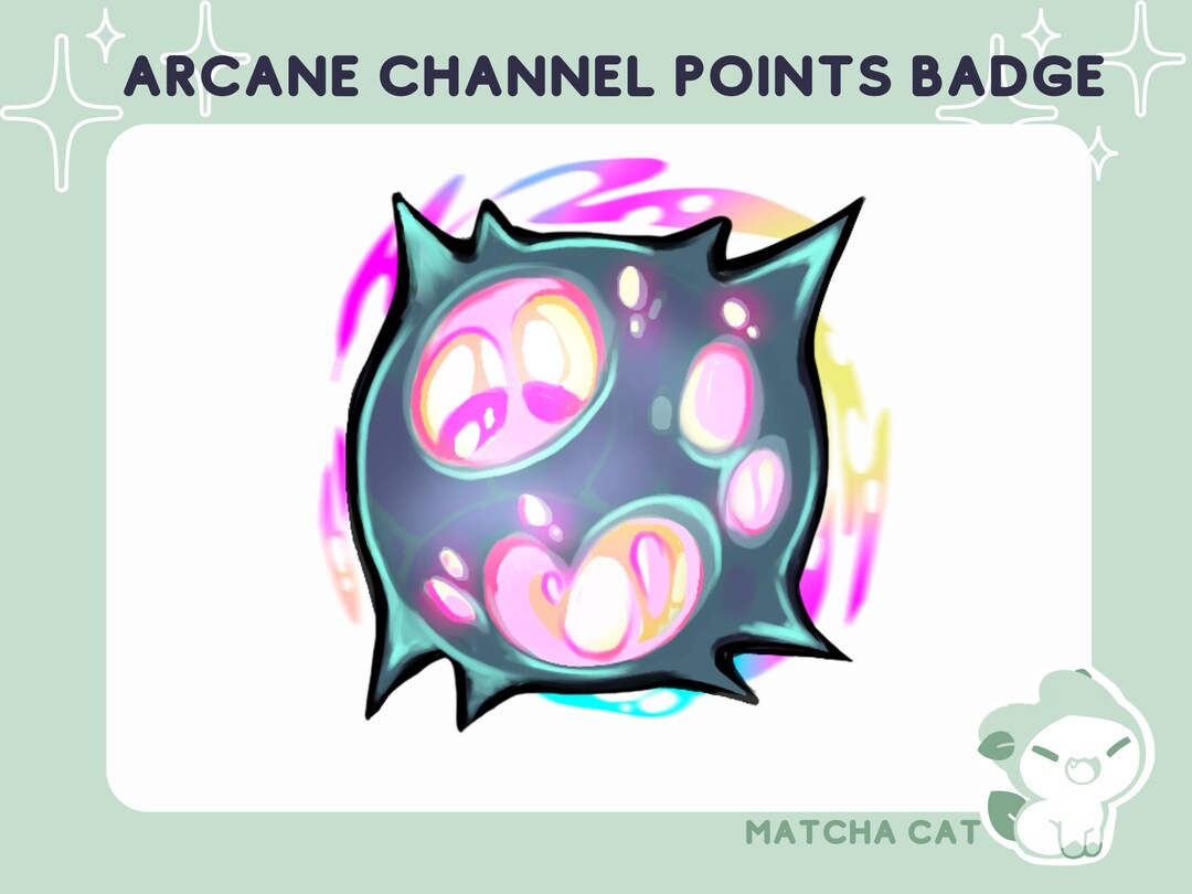 Arcane Bit Badge: Animated Twitch Sub Badges for Streaming - Etsy