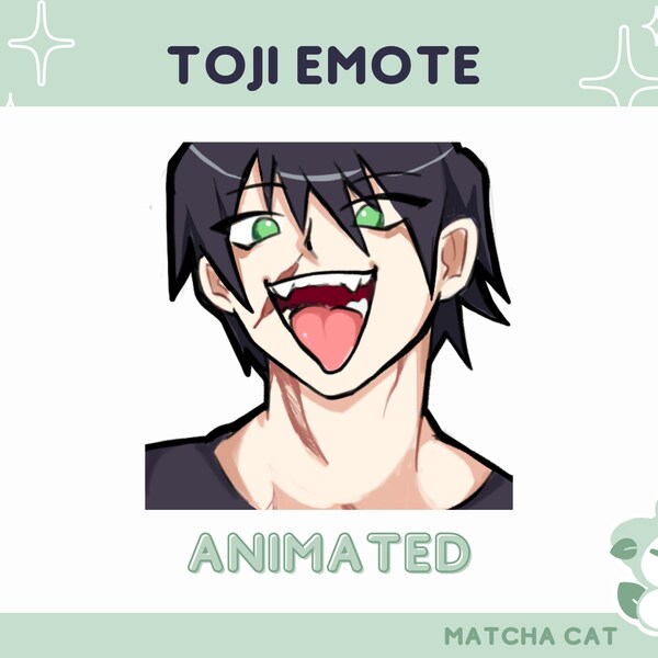 Jujutsu Kaisen Toji Emote - Etsy