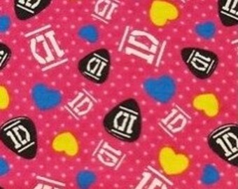 Guitar Picks Fabric - Etsy