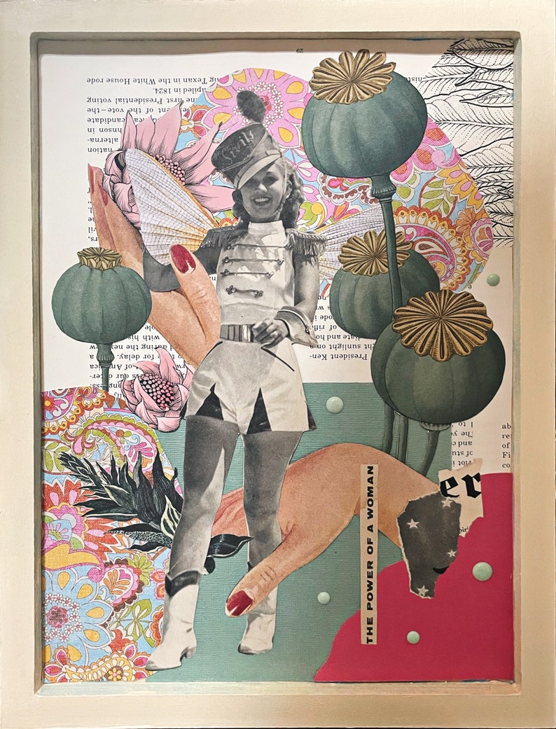 Power Original Analog Collage - Etsy