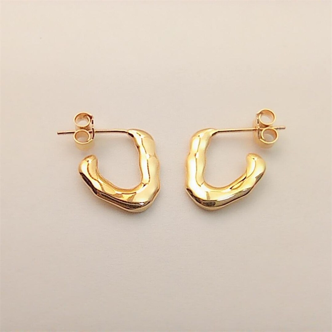 Pandora Organically V-shaped Open Hoop Earrings - Etsy