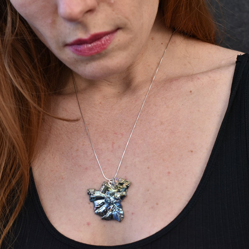 Bismuth Pendant - Etsy