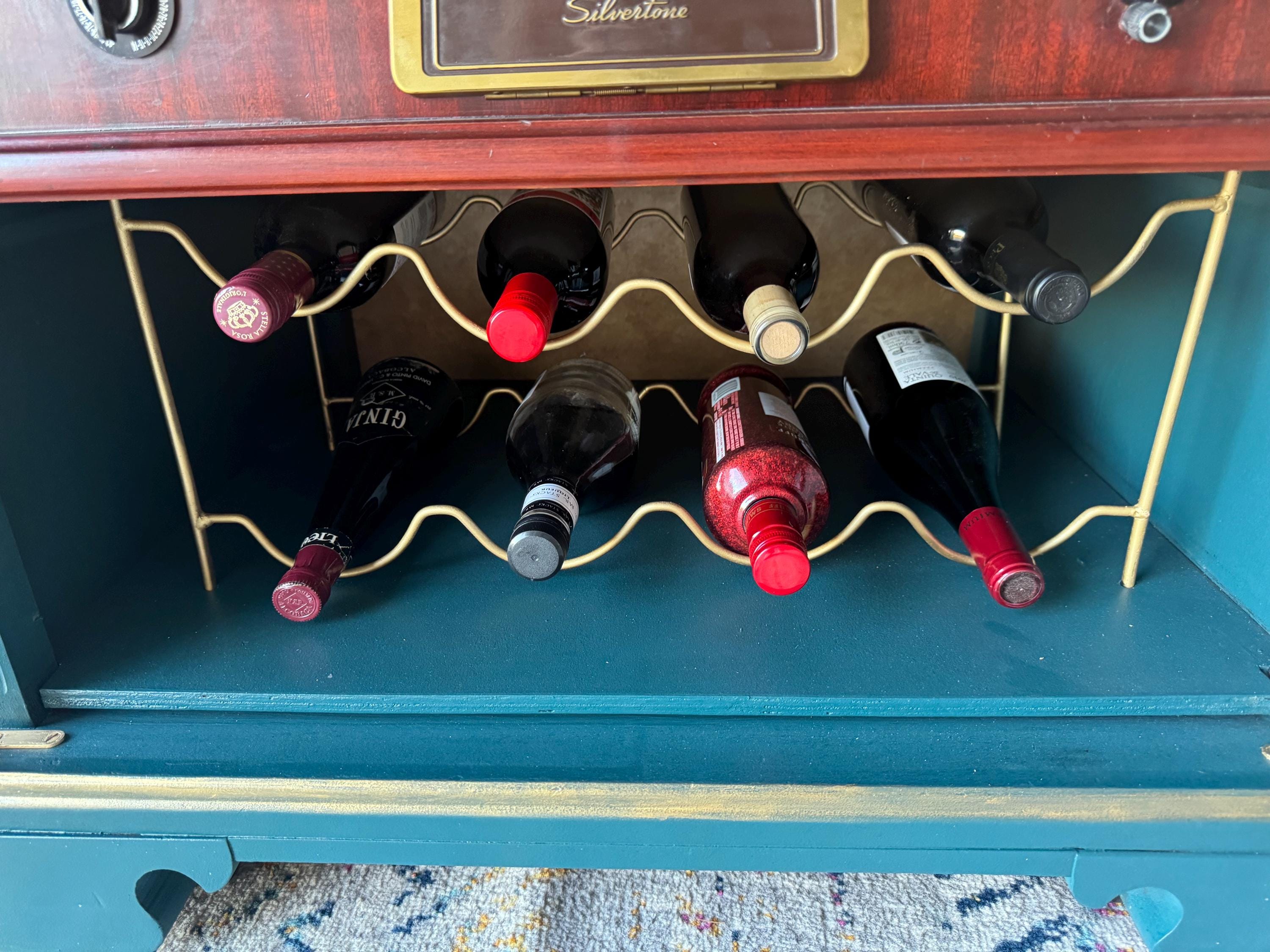 Vintage TV Bar Cabinet - Etsy