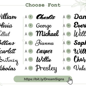 Personalized Wooden Name Sign for Kids Baby Name Sign Custom Name Sign ...