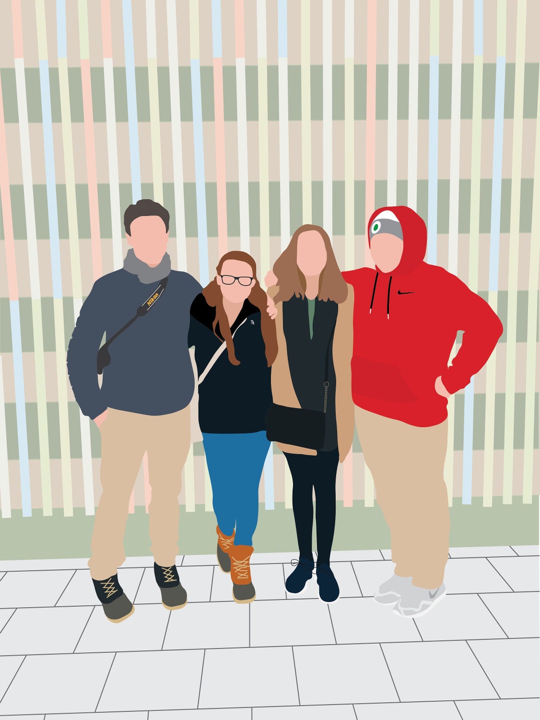 Custom Digital Illustration Art - Etsy