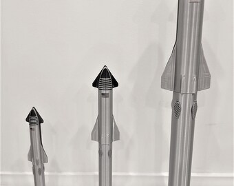 Spacex Starship Model - Etsy