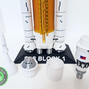 NASA SLS Artemis Space Launch System Block 1, Detailed Model 1:144 ...
