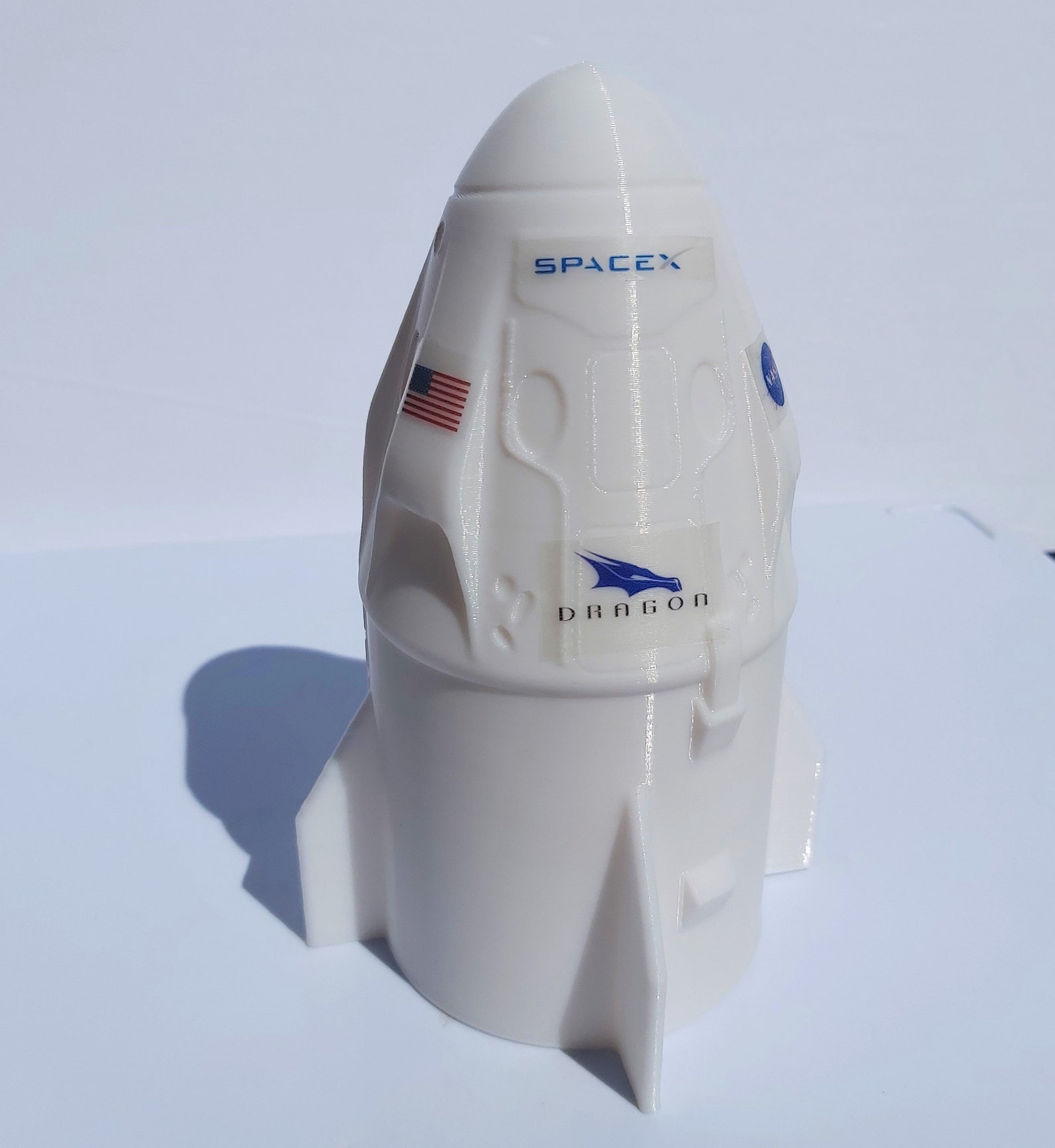 Dragon Capsule Model V2 6"-24" Tall: Hide/cover Objects Inside Hollow ...