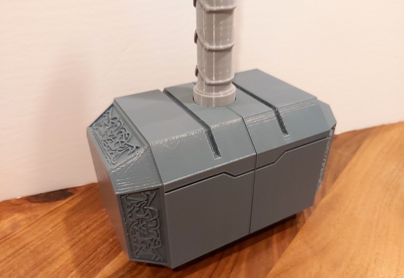 Mjolnir Thor Hammer Raw 3D Printed Full Scale Prop | Etsy