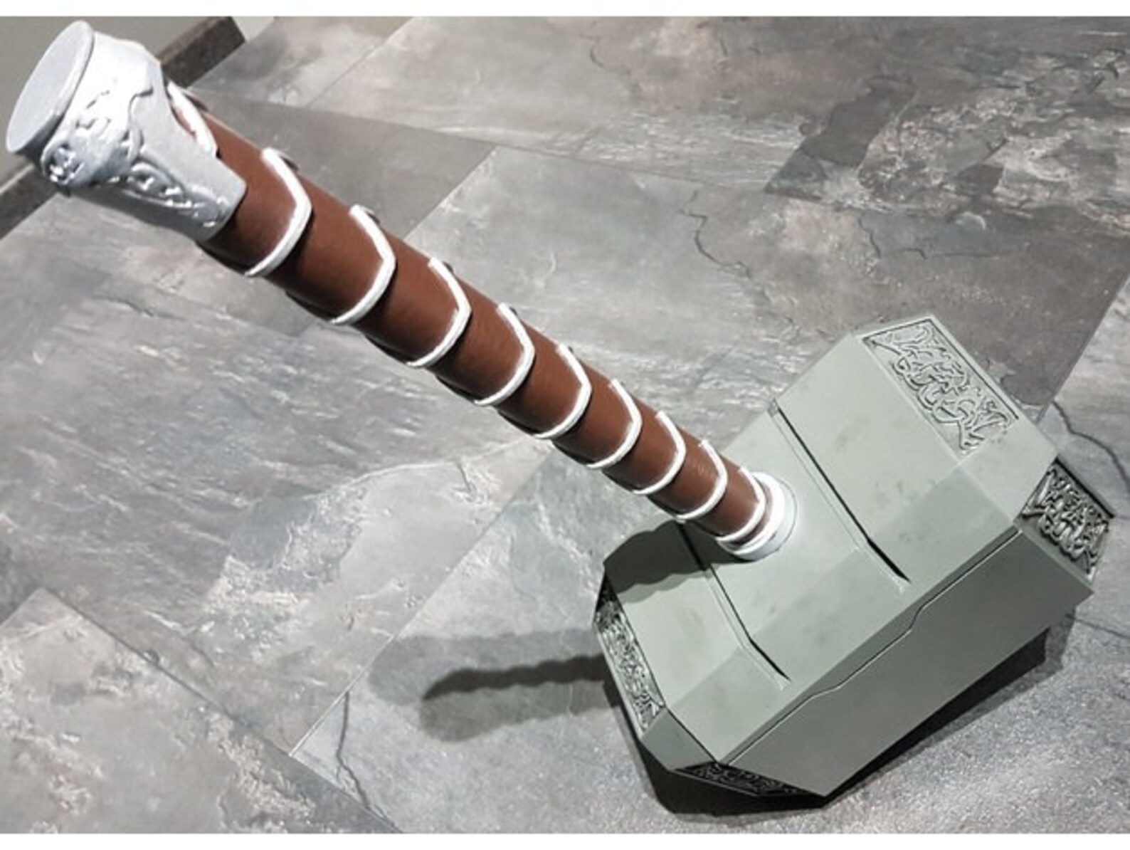 Mjolnir Thor Hammer Raw 3D Printed Full Scale Prop - Etsy