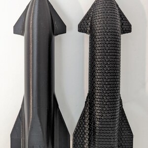 Starship & Super Heavy Rocket Model Ver2 15"-45" 1:100 Scale, Heat ...