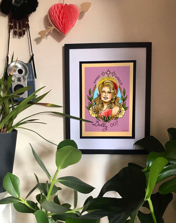 A4 WWDD Singer Art Print - Etsy