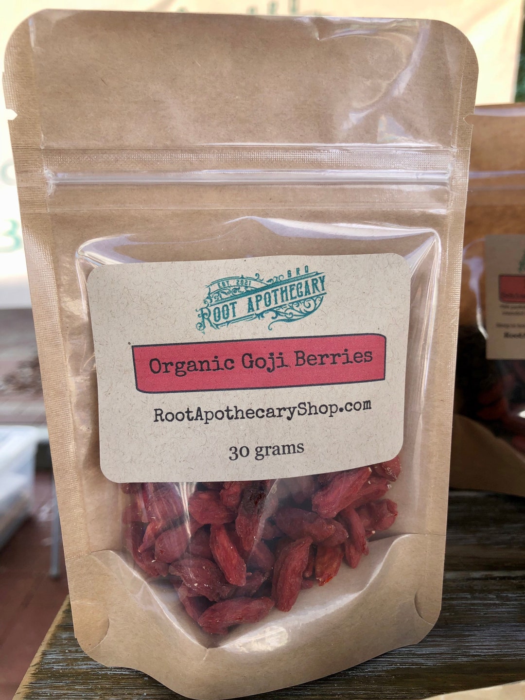 Organic Goji Berries - Etsy