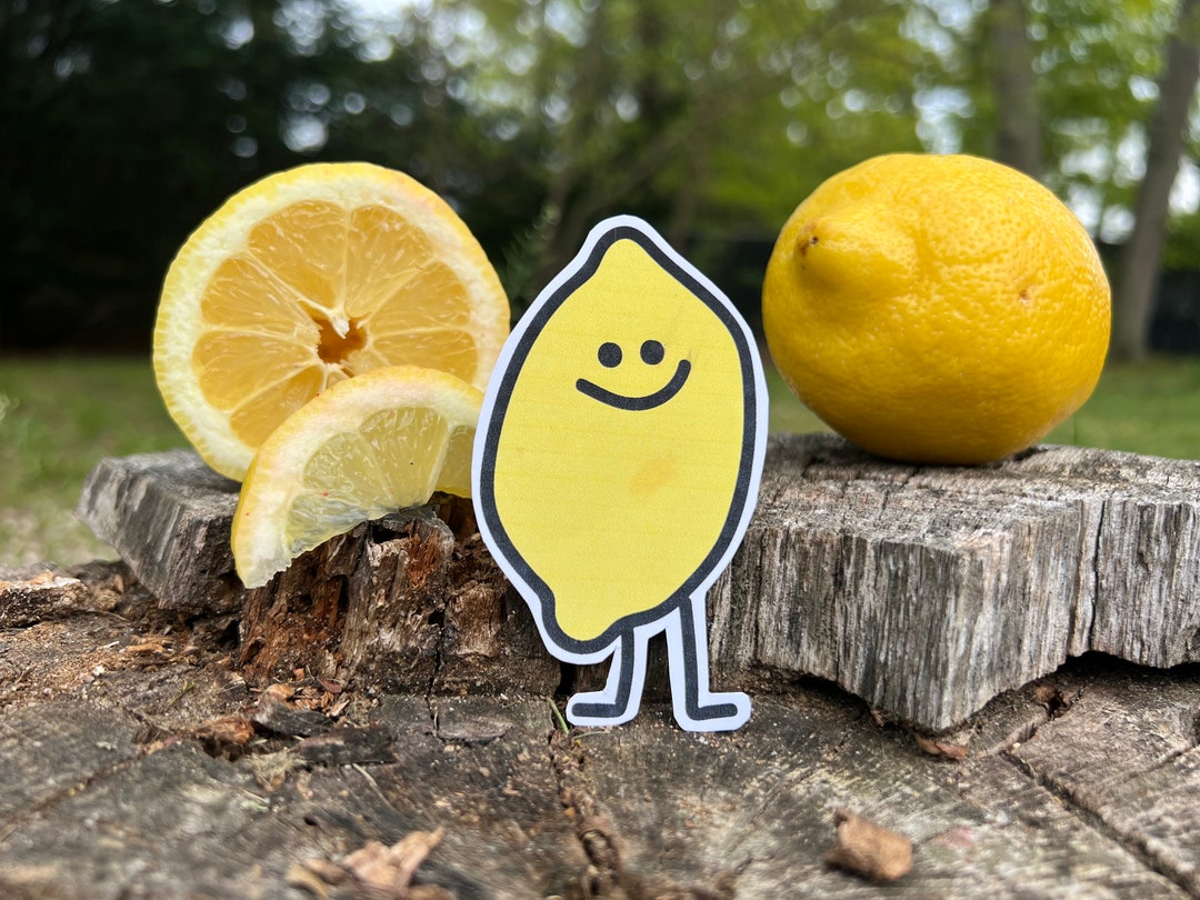 Larry Lemon Sticker - Etsy