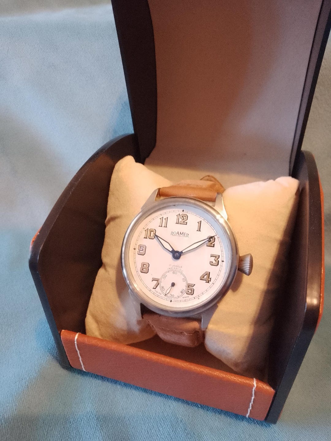 Roamer Swiss 17 Jewel Military/trench Style Watch in Fine Condition - Etsy