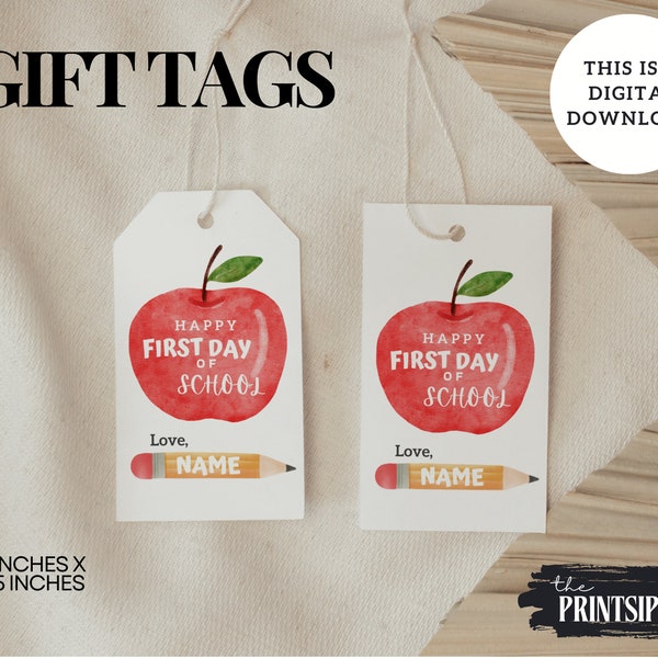 Back to School Gift Tags - 60+ Gift Ideas for 2024