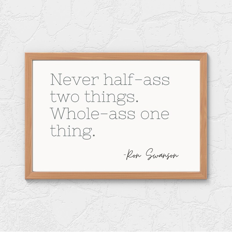 Ron Swanson - Etsy