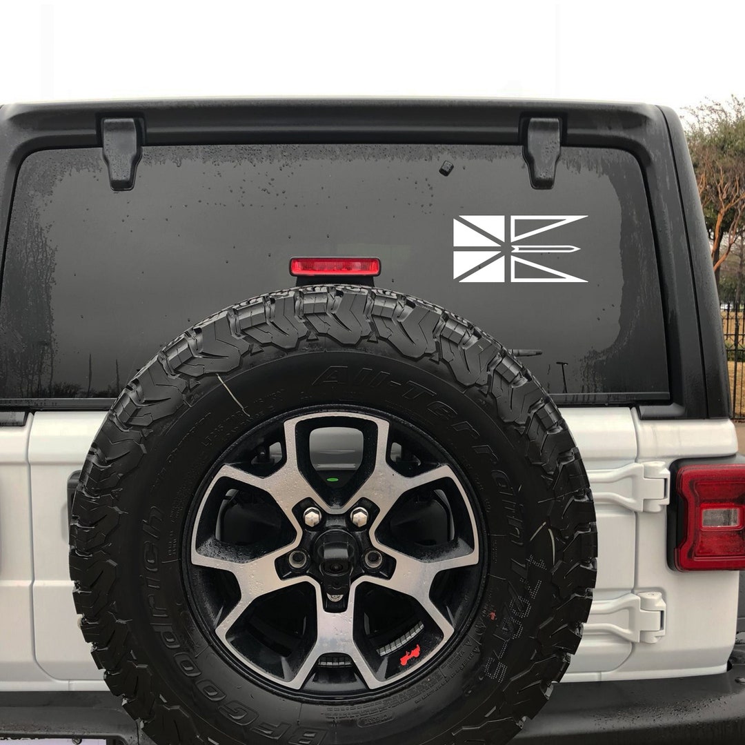 Newfoundland Flag Vinyl Decal - 4, 6 & 8 Inches - Etsy