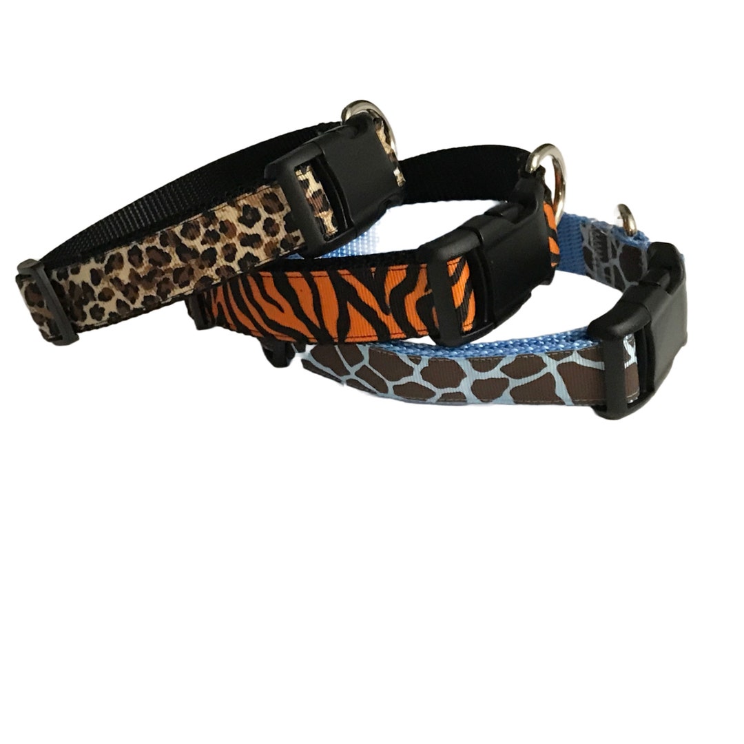 NEW!! Animal Print Collars, Showcase Your Pet's "animal Spirit" With ...