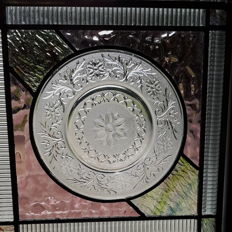 Glass Plate on Window Art - Etsy