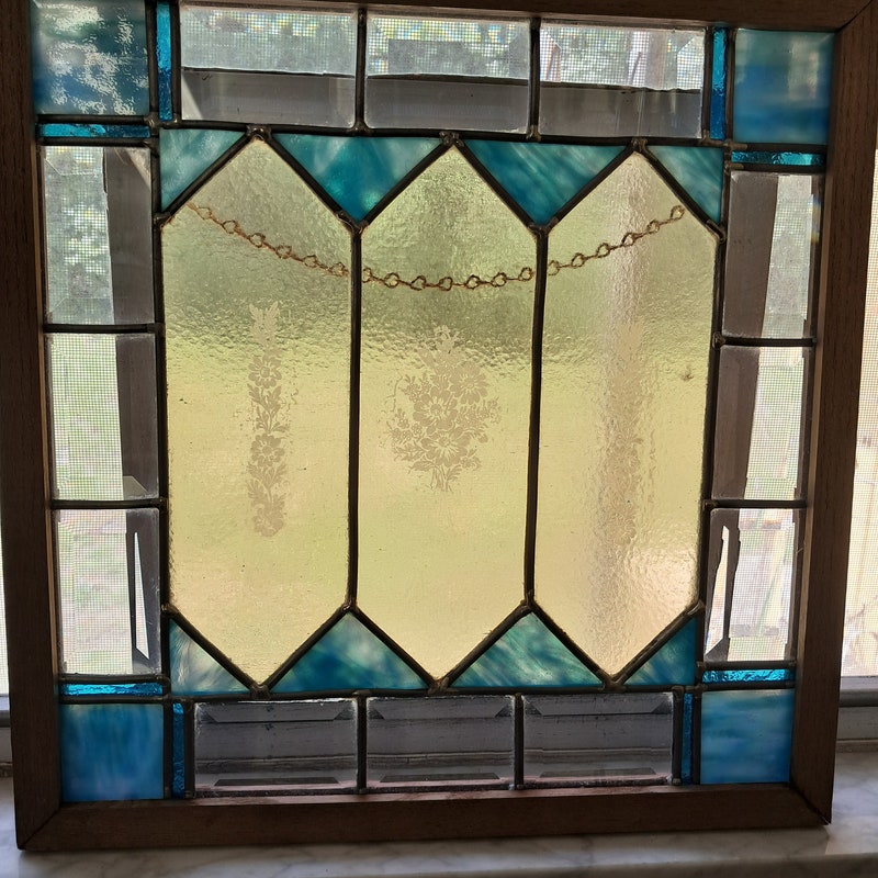 Leaded Glass Window - Etsy