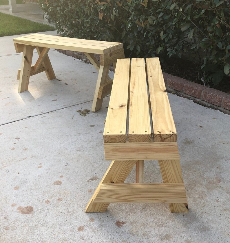 Rustic Outdoor Bench Seats Handcrafted - Etsy