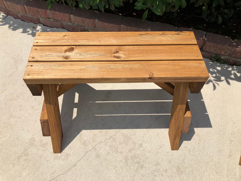 Rustic Outdoor Bench Seats Handcrafted - Etsy