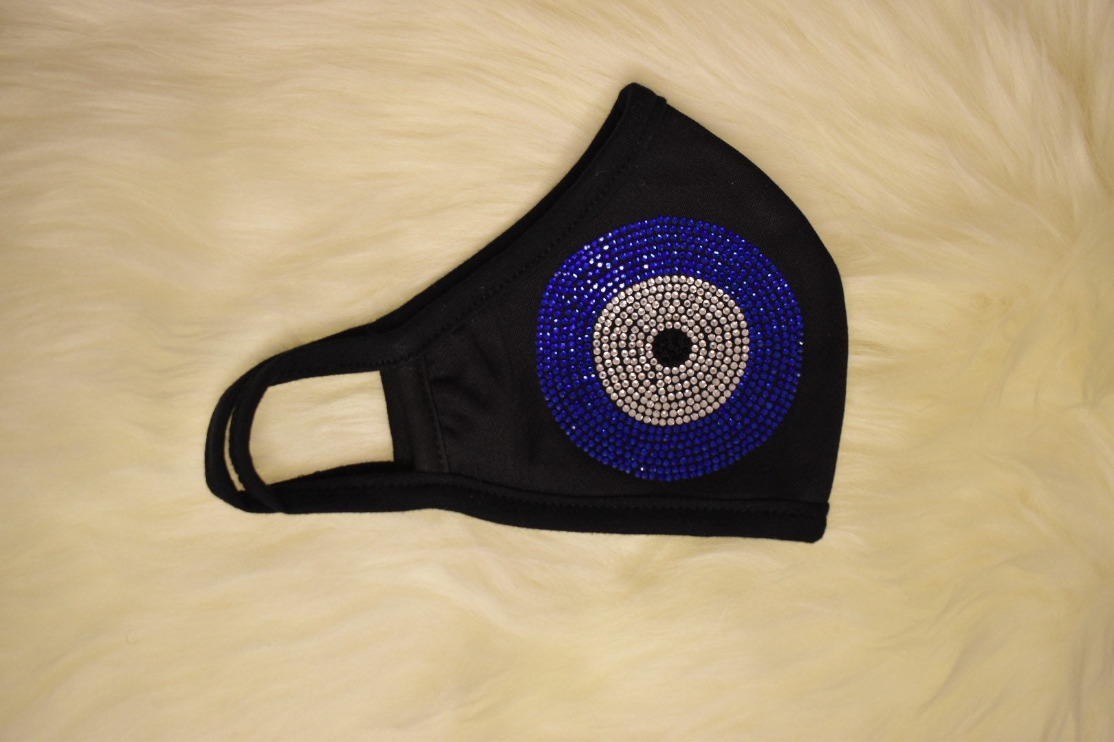 Evil Eye Mask Evil Eye Protection Face Mask Reusable | Etsy
