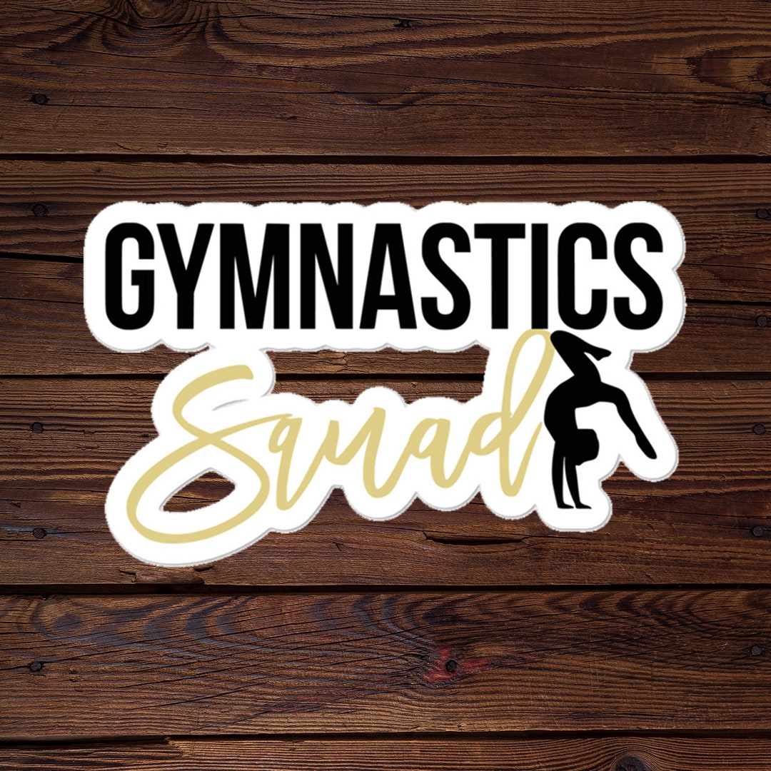 Gymnastics Sticker, Gymnastics Gifts, Birthday Gift, Teenage Girl Gifts ...
