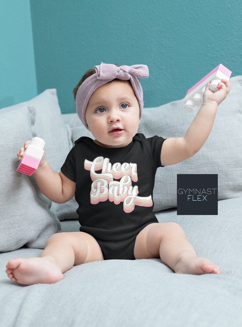 Cheerleading, Baby One Piece, Baby Shower Gift, Expecting Mom Gift, - Etsy