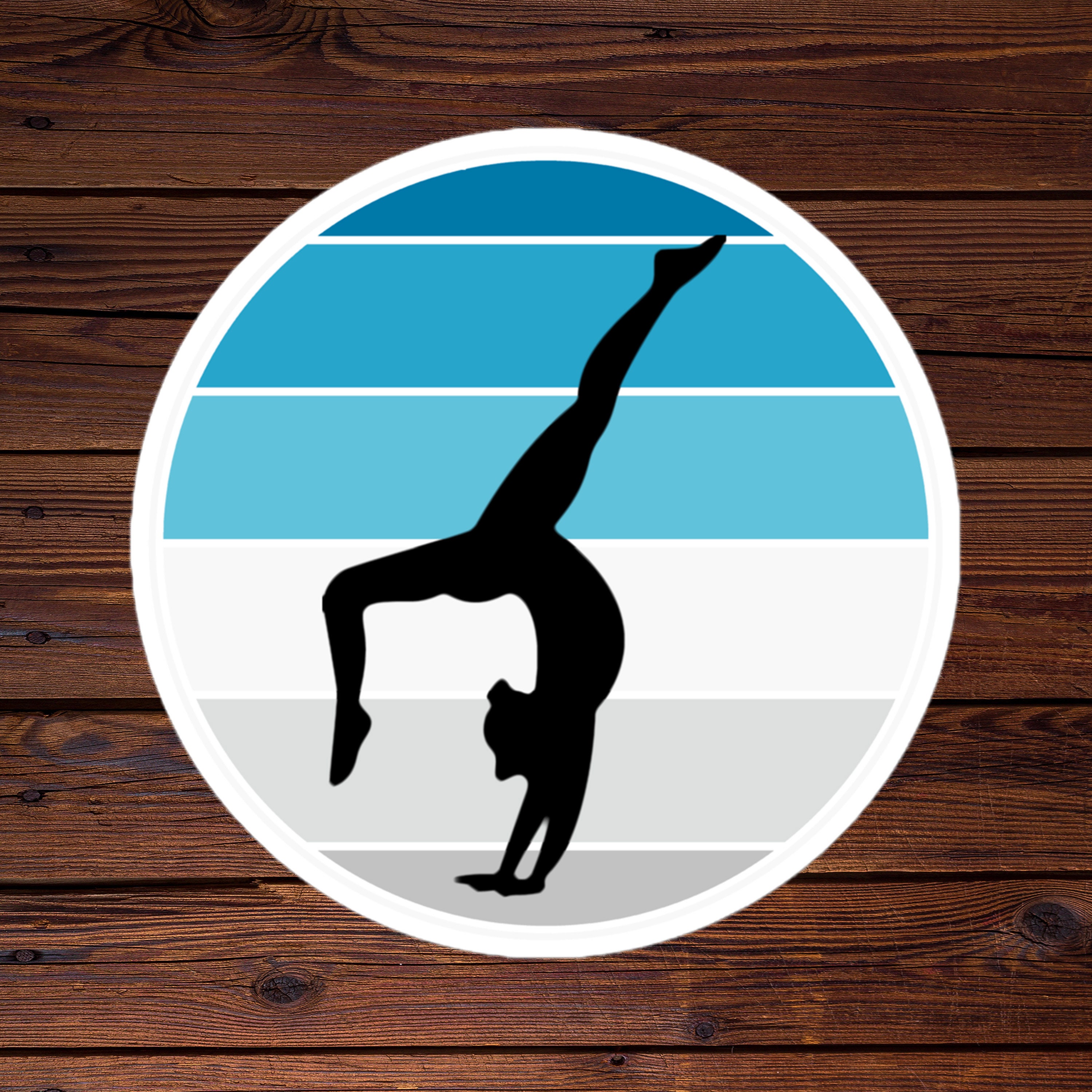 Gymnastics Sticker, Gymnastics Gifts, Birthday Gift, Teenage Girl Gifts ...